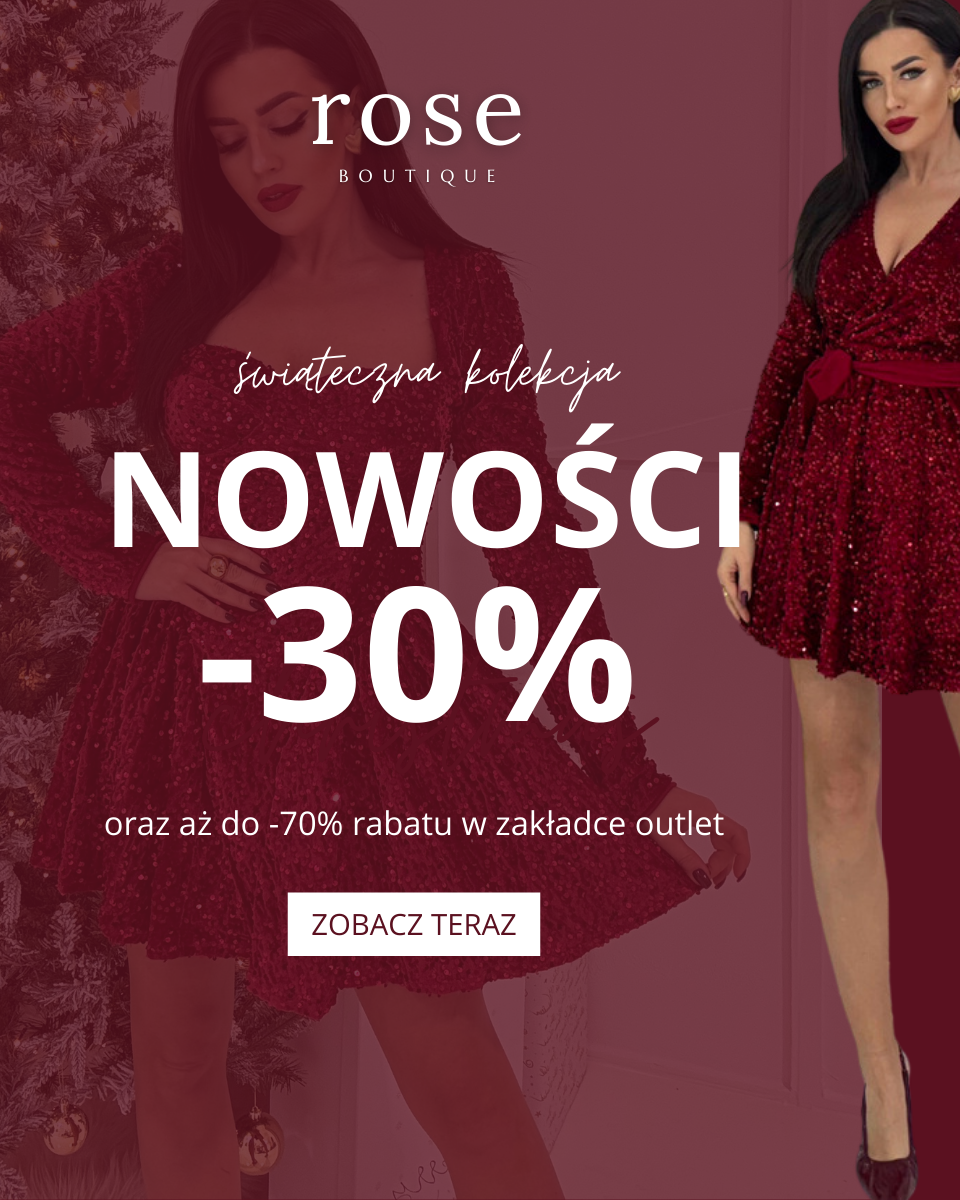 Butik ROSE BOUTIQUE - sklep online - modne i stylowe ubrania dla kobiet